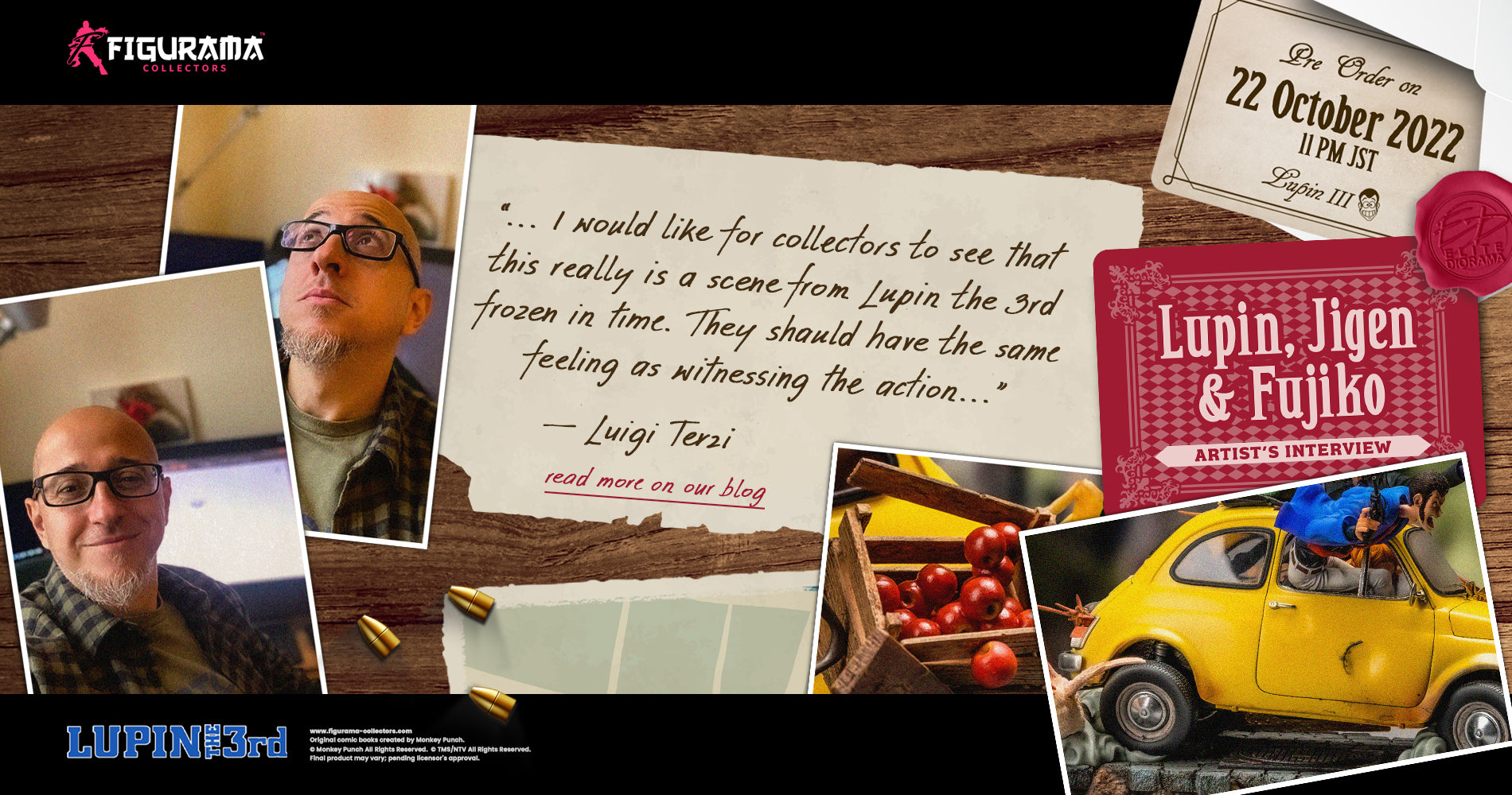 LUPIN THE 3RD 3D ARTIST INTERVIEW WITH LUIGI TERZI 💰 - Figurama ...