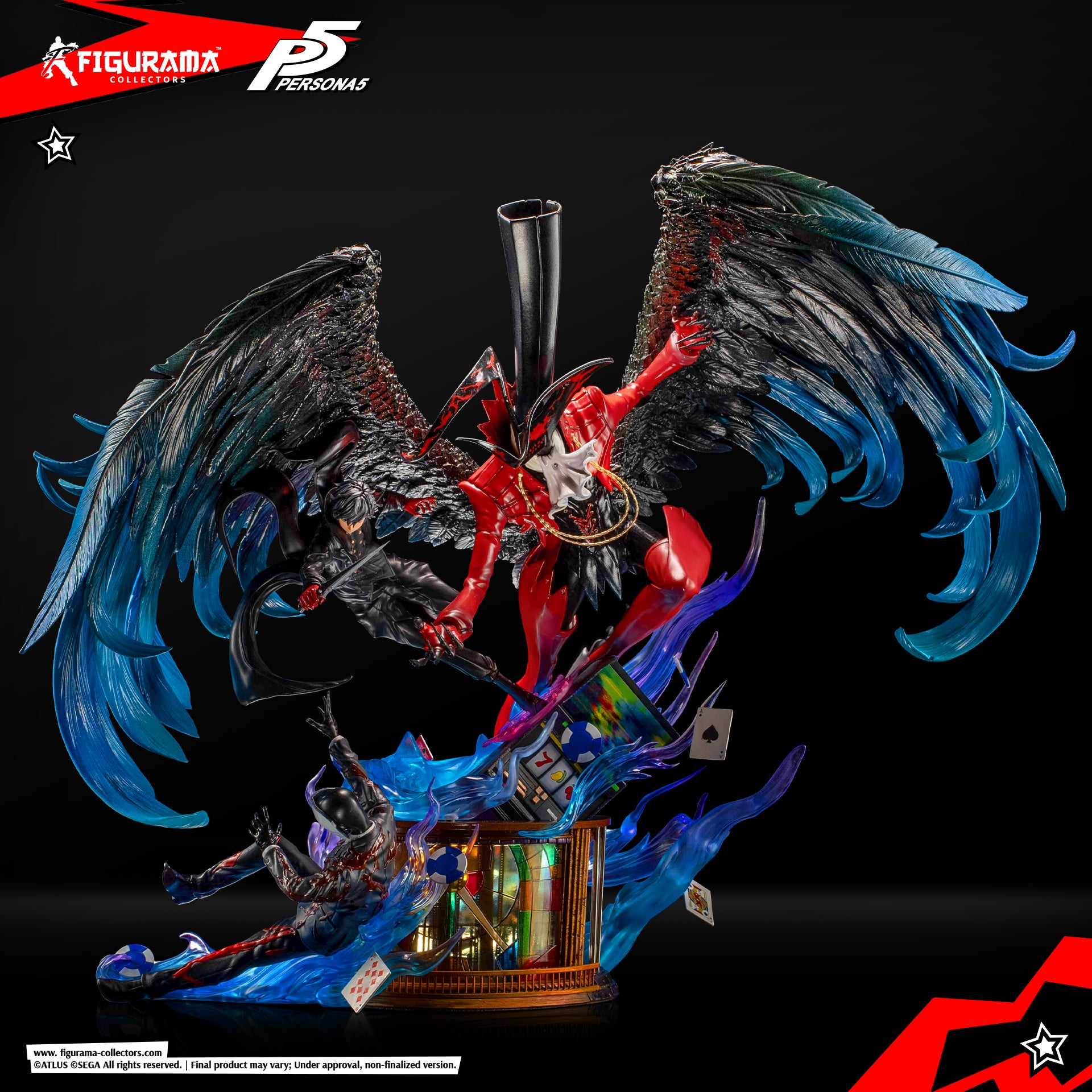 Persona 5: Joker & Arsène Elite Fandom Statue | Anime Statues Figurama ...