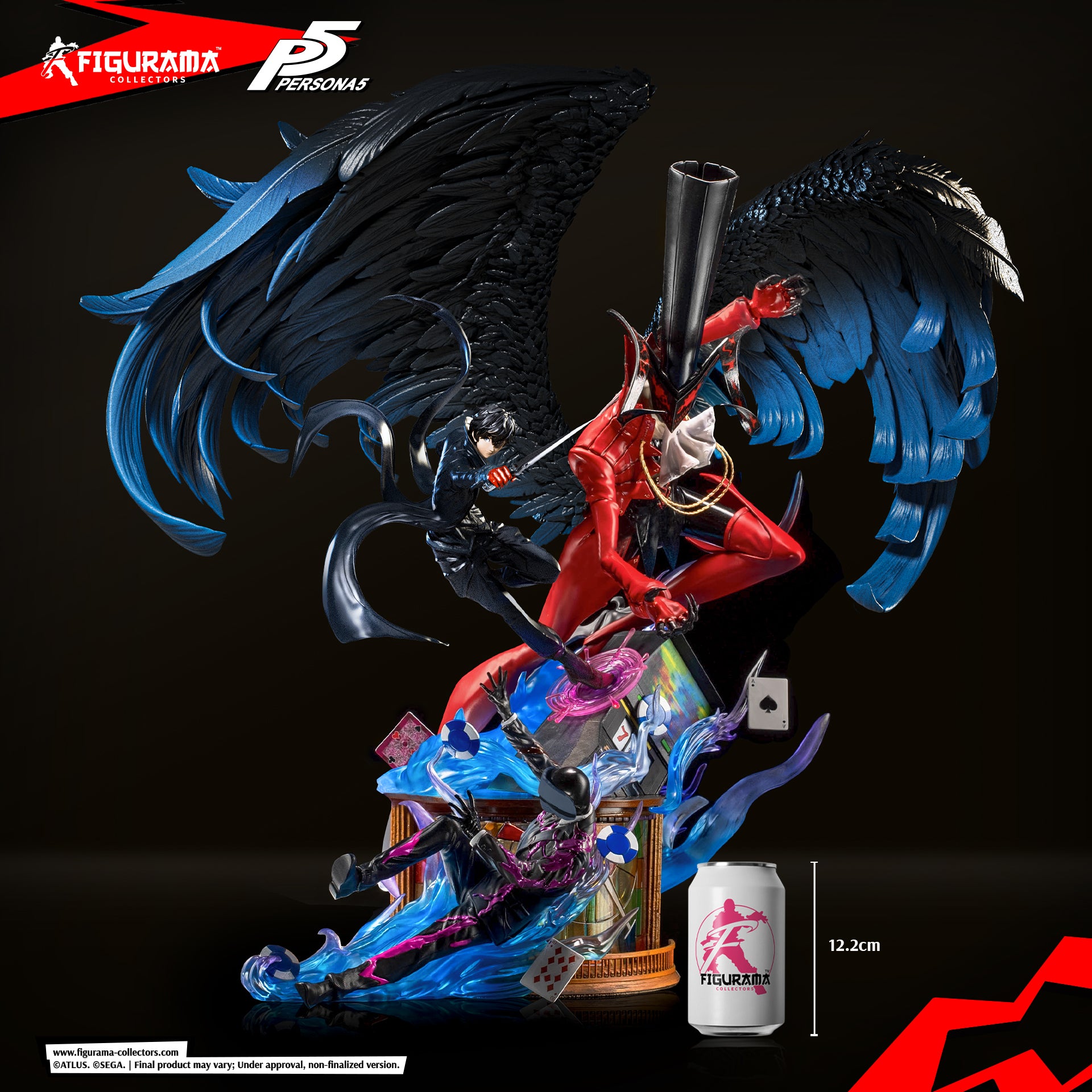 Persona 5: Joker & Arsène Elite Fandom Statue | Anime Statues Figurama ...