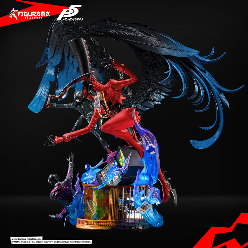 Persona 5: Joker & Arsène Elite Fandom Statue | Anime Statues Figurama ...