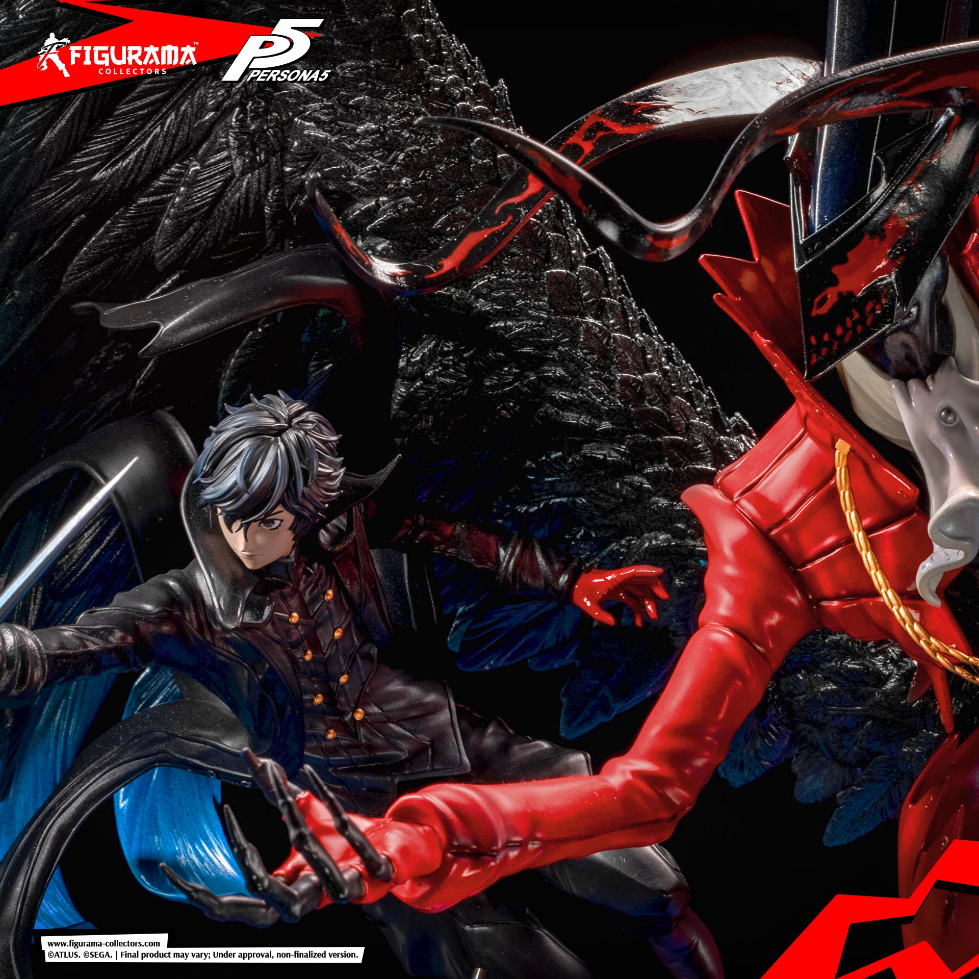 Persona 5: Joker & Arsène Elite Fandom Statue | Anime Statues Figurama ...